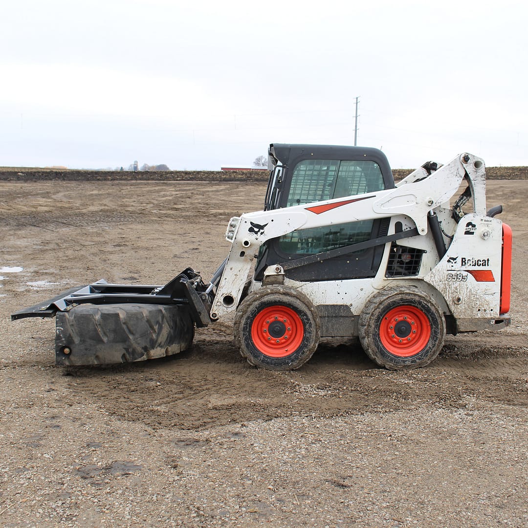 84" Manure Scraper with Back Scraper - Messer Attachments