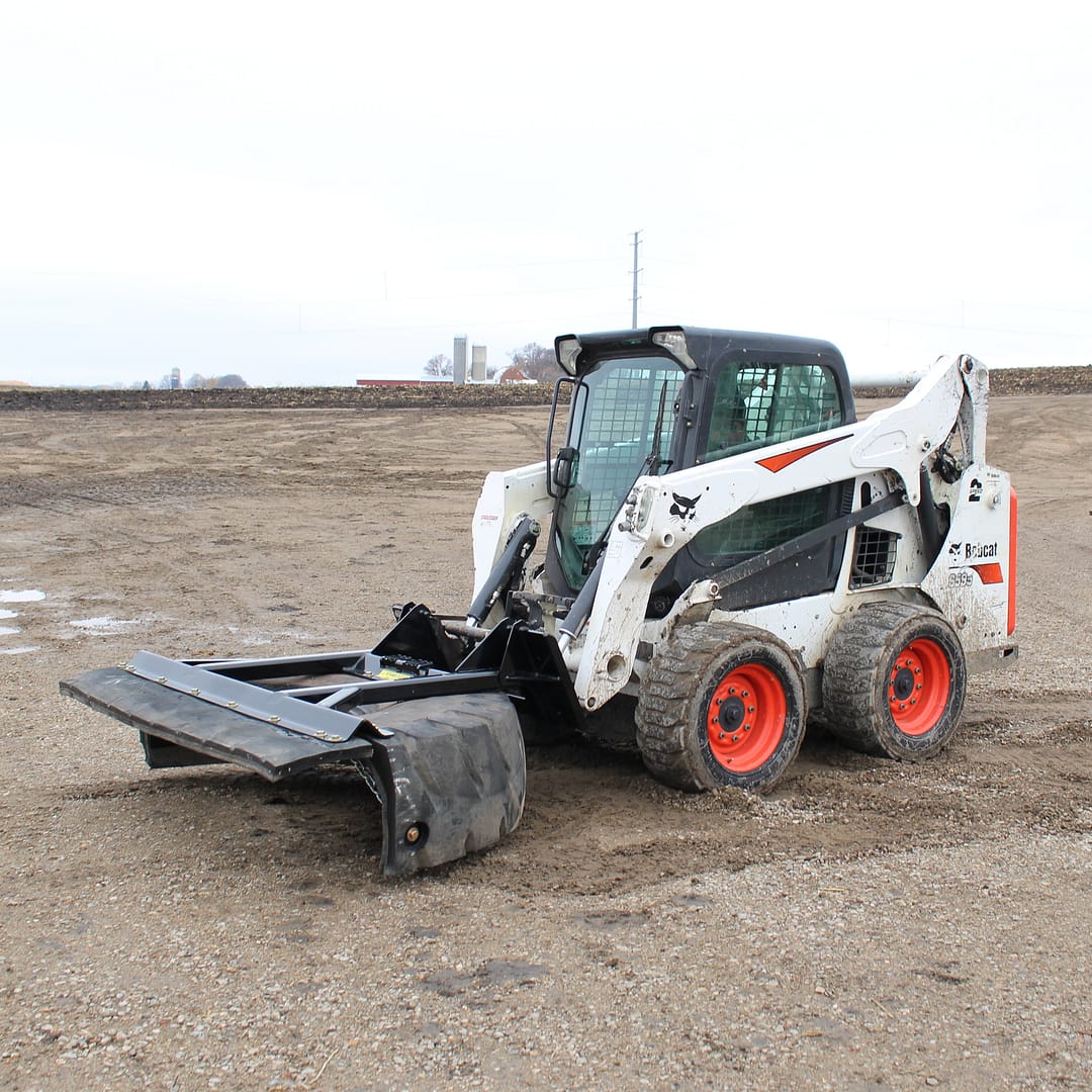 84" Manure Scraper with Back Scraper - Messer Attachments