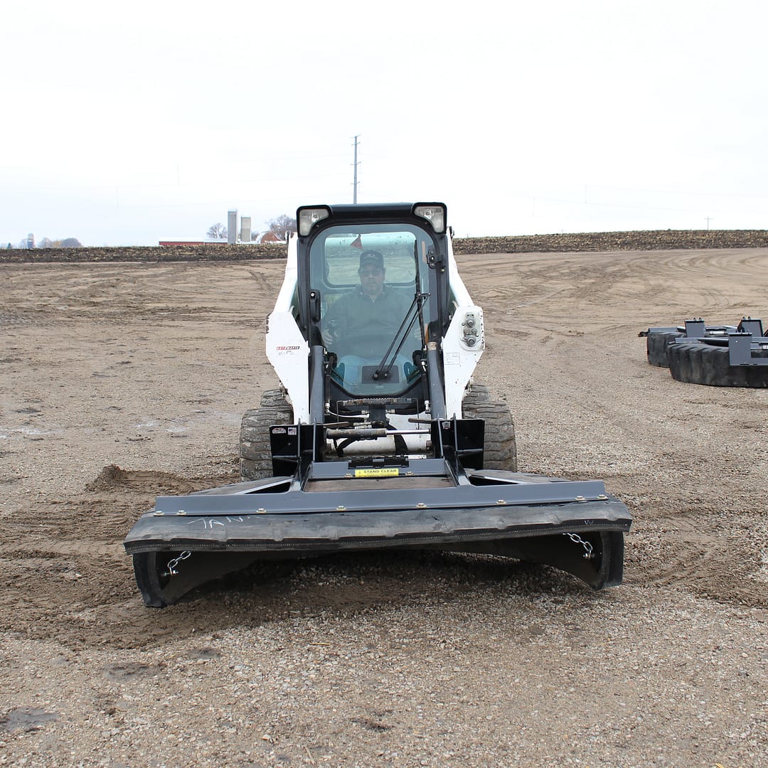 84" Manure Scraper with Back Scraper - Messer Attachments