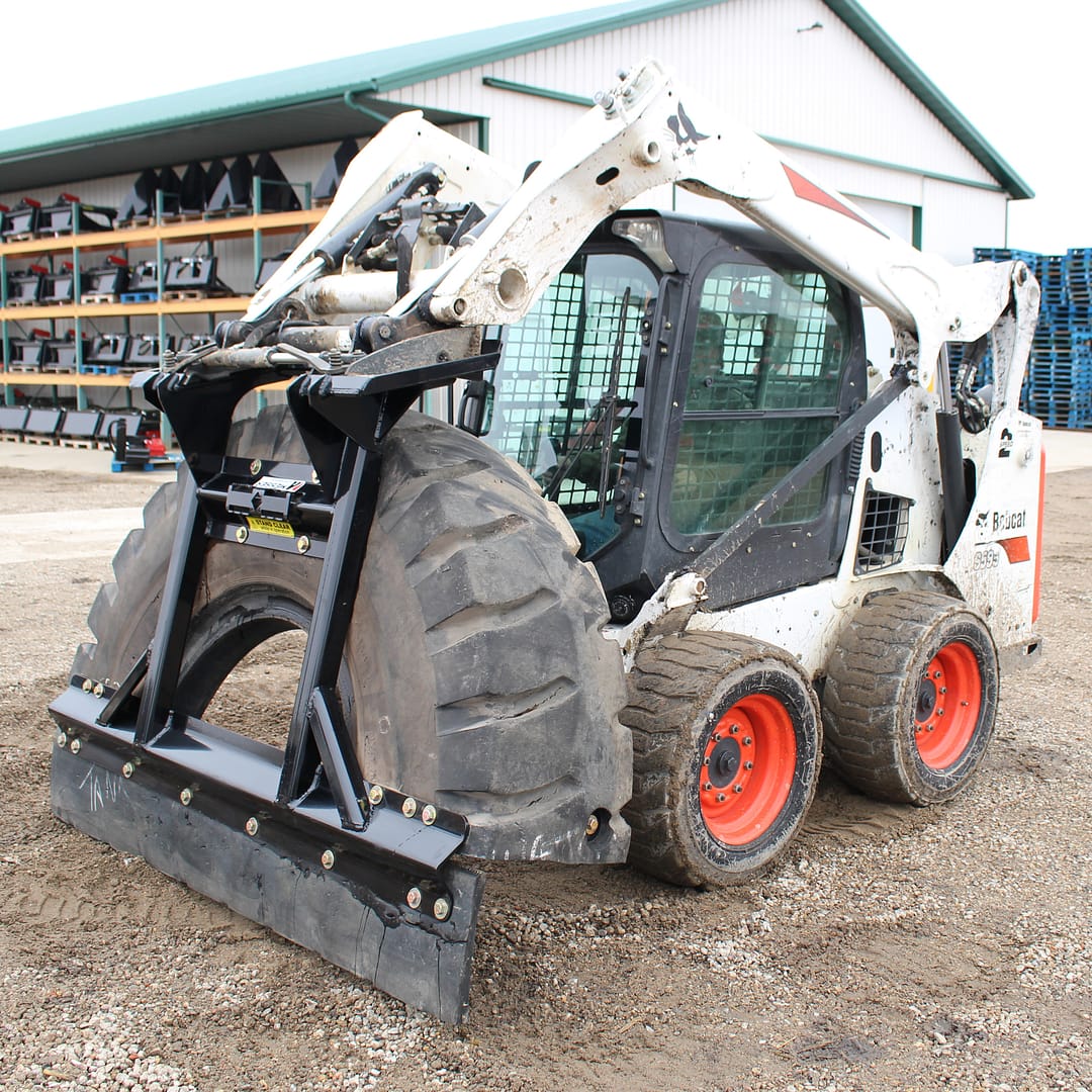 84" Manure Scraper with Back Scraper - Messer Attachments